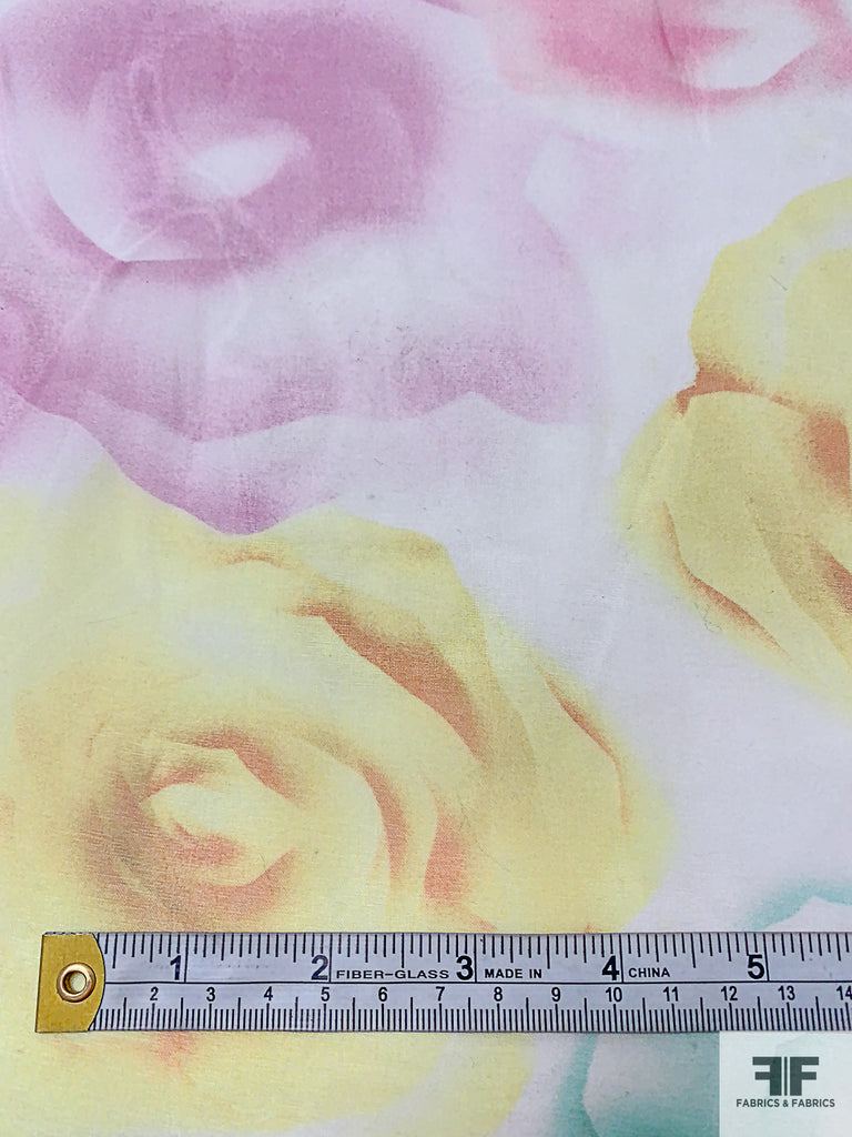 Dreamy Floral Printed Silk Organza - Multicolor | FABRICS & FABRICS ...