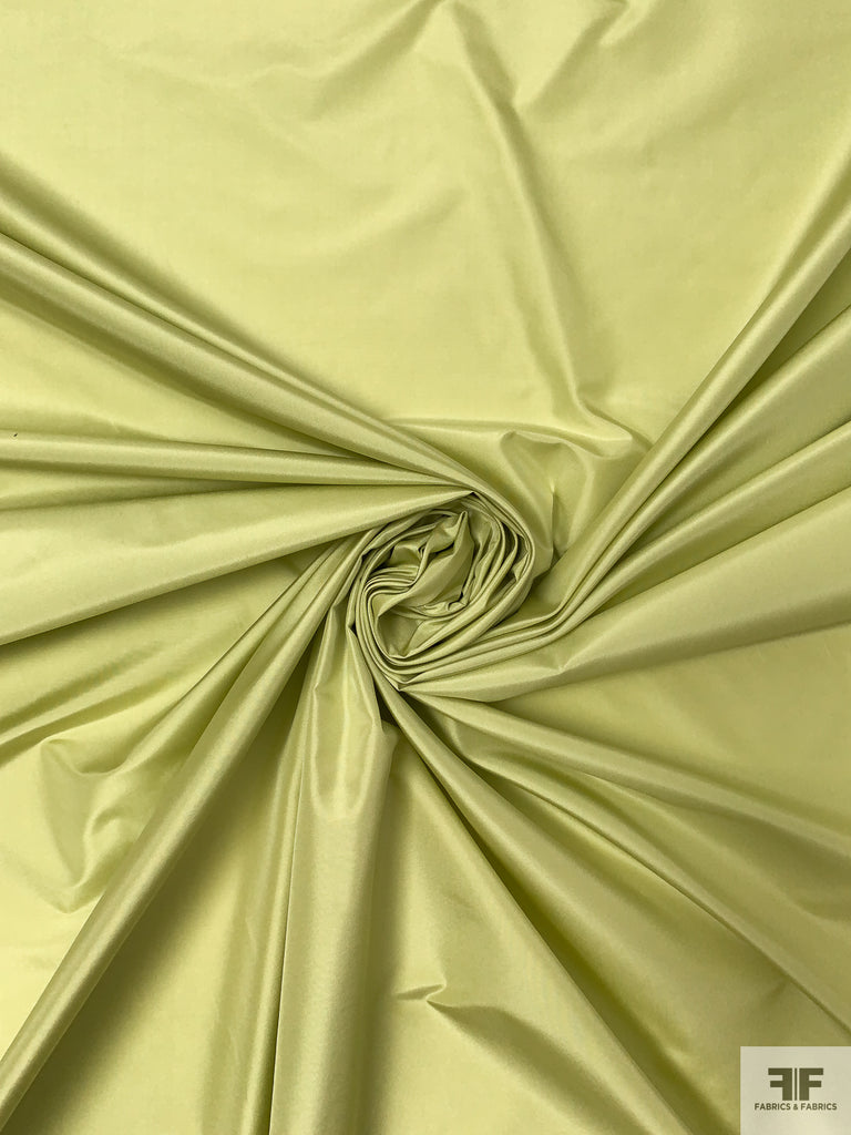 Solid Silk Taffeta - Light Chartreuse | FABRICS & FABRICS – Fabrics ...