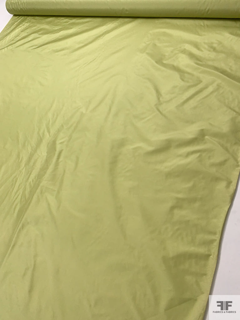 Solid Silk Taffeta - Light Chartreuse | FABRICS & FABRICS – Fabrics ...