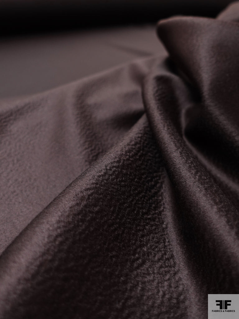 Italian Loro Piana Water Ripple Lightweight Wool-Cashmere Coating ...