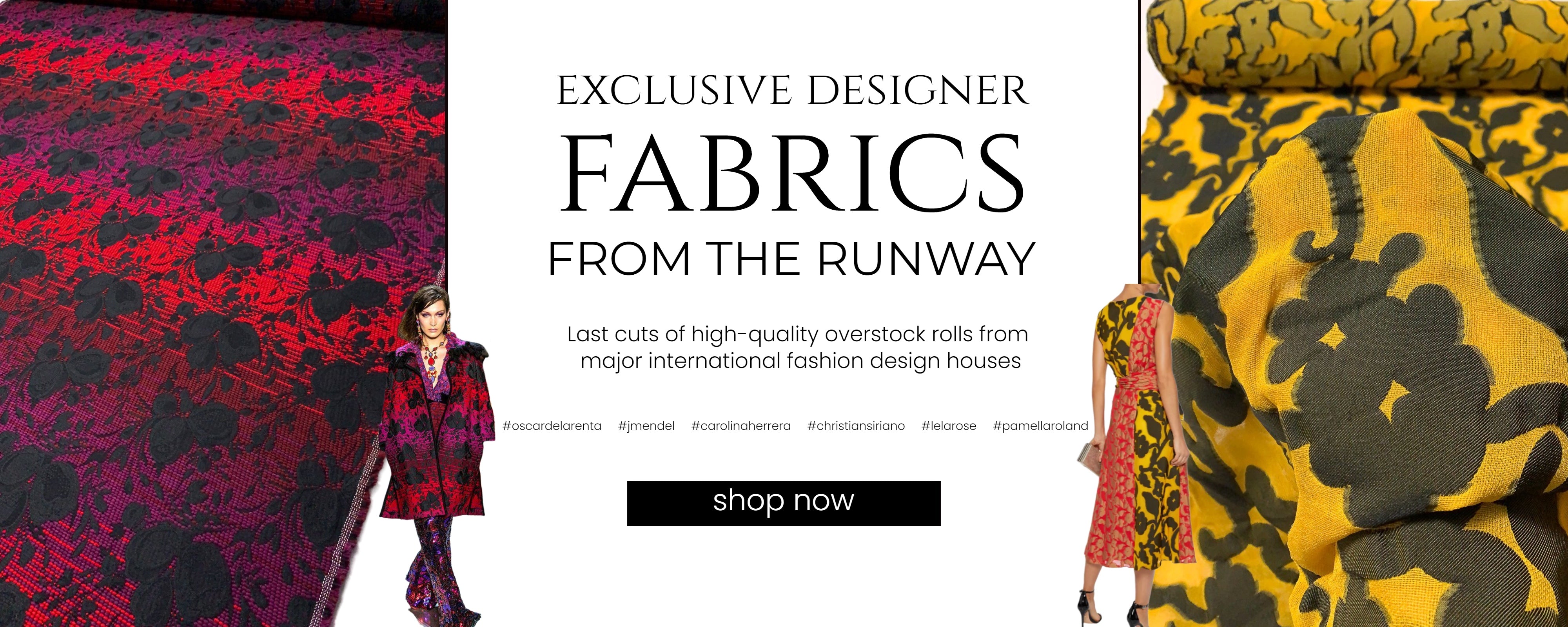 Fabrics & Fabrics | High End Fabric from Luxury Fashion Brands & Mills