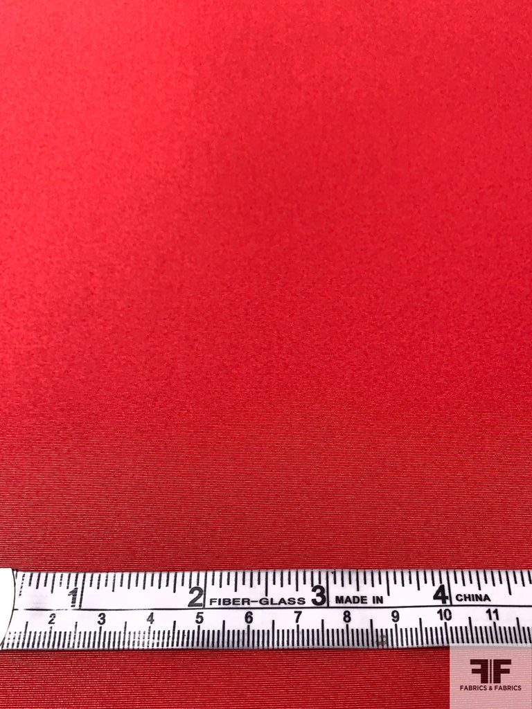 Solid Silk Faille - Red | FABRICS & FABRICS – Fabrics & Fabrics