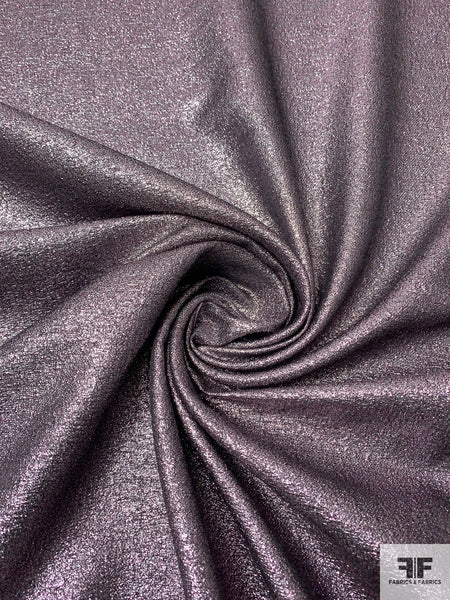 Glam Suiting Weight Lamé - Metallic Lavender | FABRICS & FABRICS ...