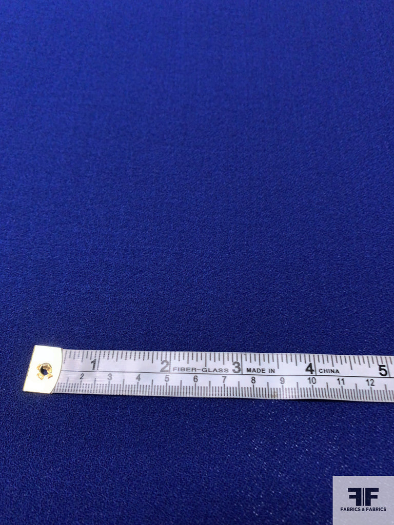 Solid Wool Crepe - Dark Blue | FABRICS & FABRICS – Fabrics & Fabrics