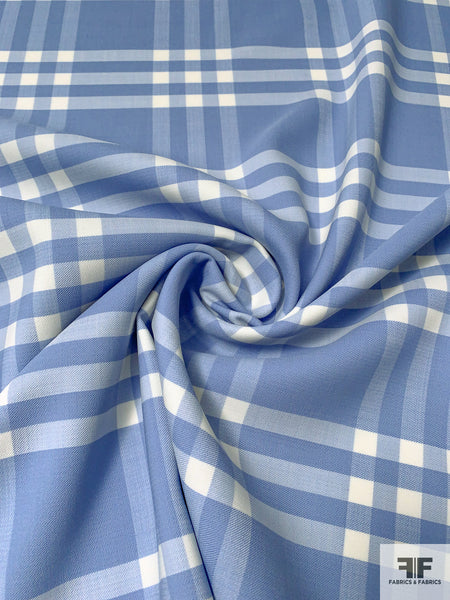 Italian 2-Ply Plaid Jacket Weight Wool Suiting with Stretch - Carolina ...