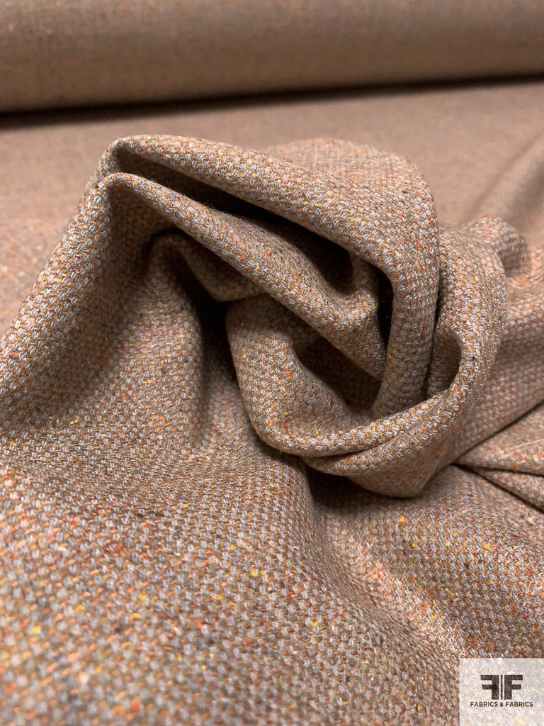 Italian Wool Blend Lightweight Suiting - Earth | FABRICS & FABRICS ...