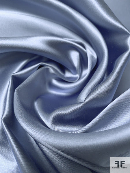 Solid Silk Necktie Satin - Clear Blue Sky | FABRICS & FABRICS – Fabrics ...