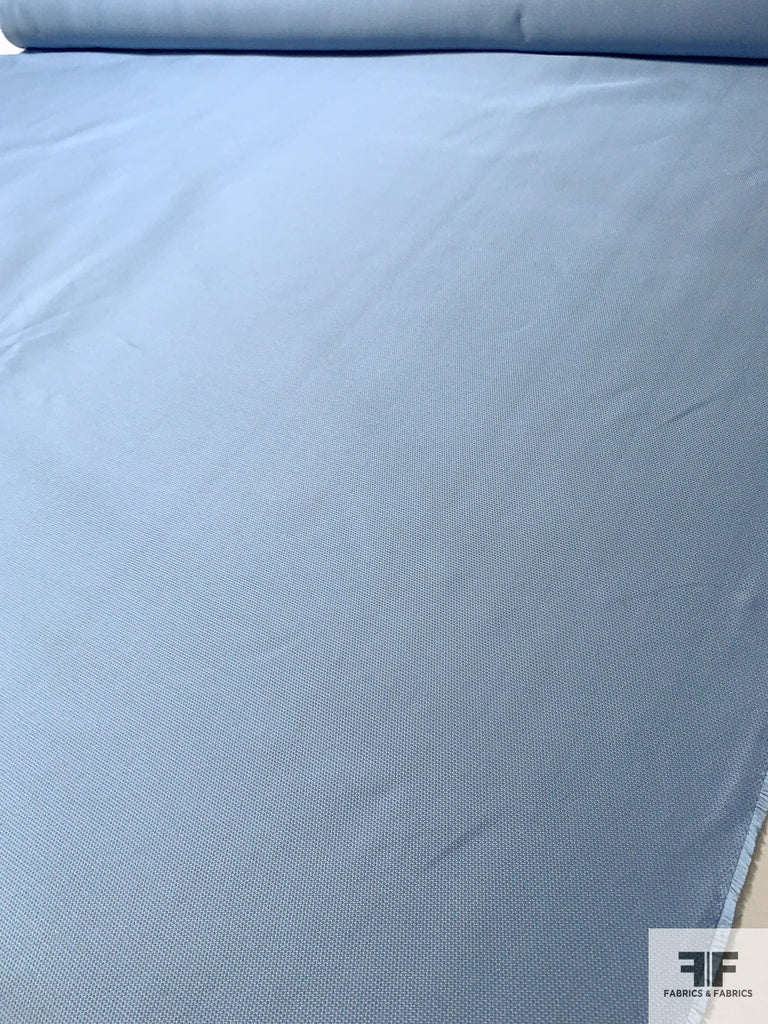 Made in Spain Pamella Roland Textured Pique-Zibeline - Baby Blue ...