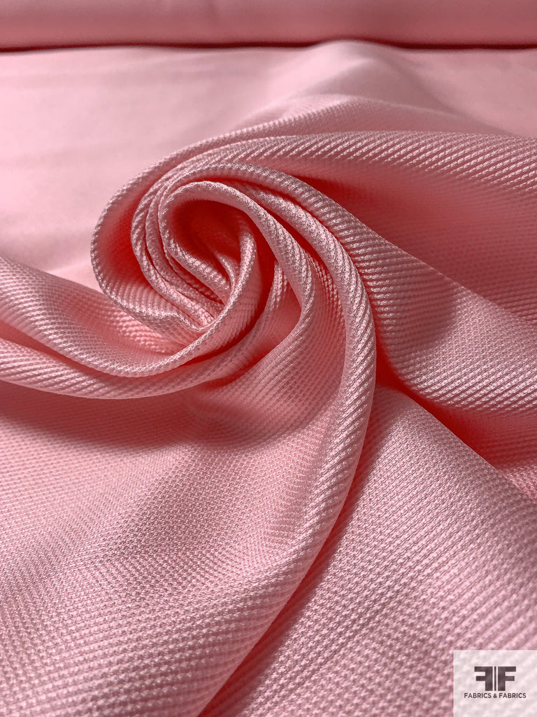 Made in Spain Pamella Roland Textured Pique-Zibeline - Baby Pink ...