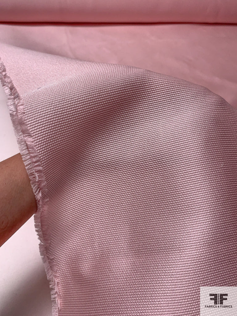 Made in Spain Pamella Roland Textured Pique-Zibeline - Baby Pink ...