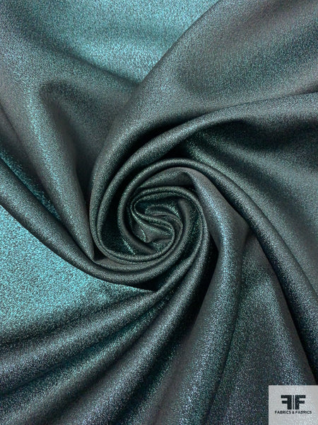 Sparkly Solid Lamé - Glam Green/Black | FABRICS & FABRICS – Fabrics ...