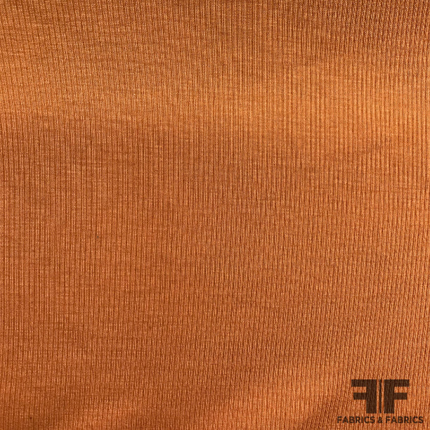 Featherweight Ribbed Knit - Light Brown - Fabrics & Fabrics