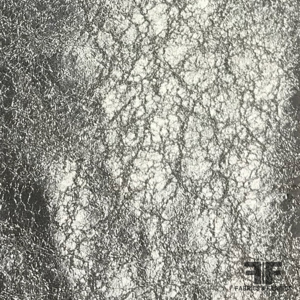 Metallic Vinyl - Silver – Fabrics & Fabrics