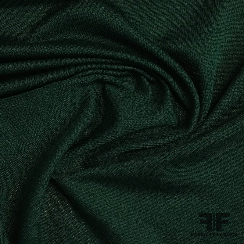 Mid-weight Polyester Ribbed Knit - Green – Fabrics & Fabrics