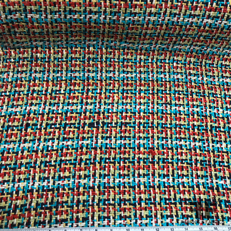 Silk/Cotton Tweed - Multicolor – Fabrics & Fabrics