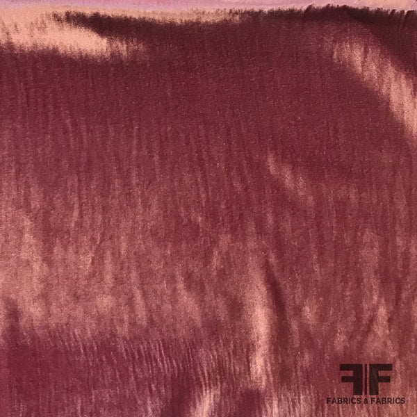 Solid Silk Velvet - Mauve/Plum – Fabrics & Fabrics