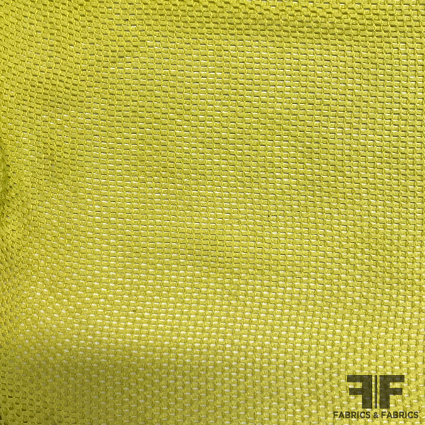 Cotton Spacer Mesh - Lemon – Fabrics & Fabrics