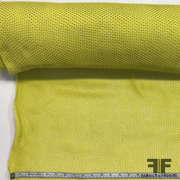 Cotton Spacer Mesh - Lemon – Fabrics & Fabrics