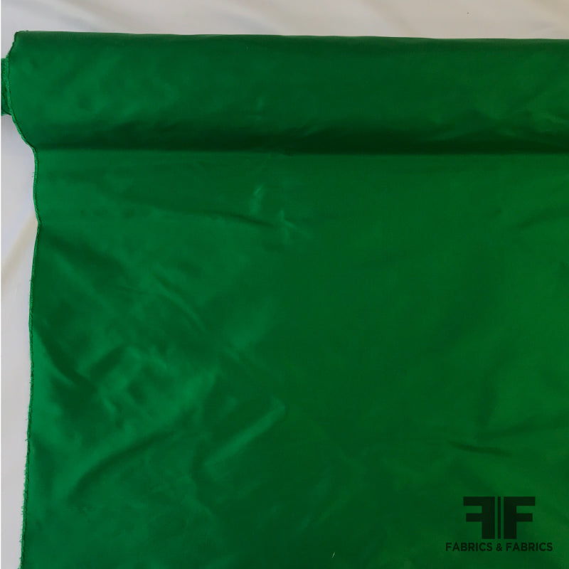Solid Silk Taffeta - Green | FABRICS & FABRICS – Fabrics & Fabrics