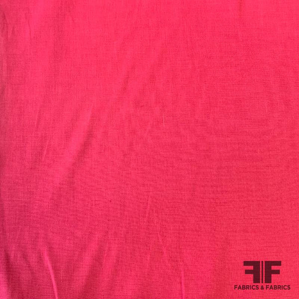 Solid Linen - Hot Pink | FABRICS & FABRICS – Fabrics & Fabrics