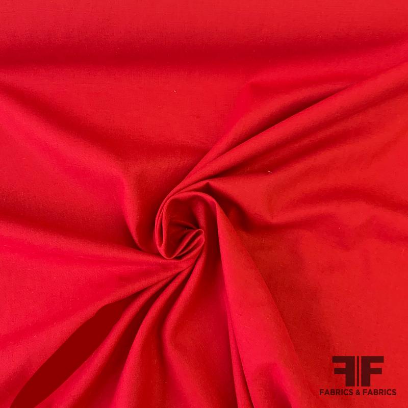 Solid Linen - Crimson | FABRICS & FABRICS – Fabrics & Fabrics
