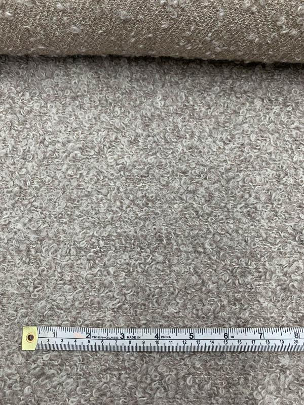 Boucle Wool Coating - Dusty Grey | FABRICS & FABRICS – Fabrics & Fabrics