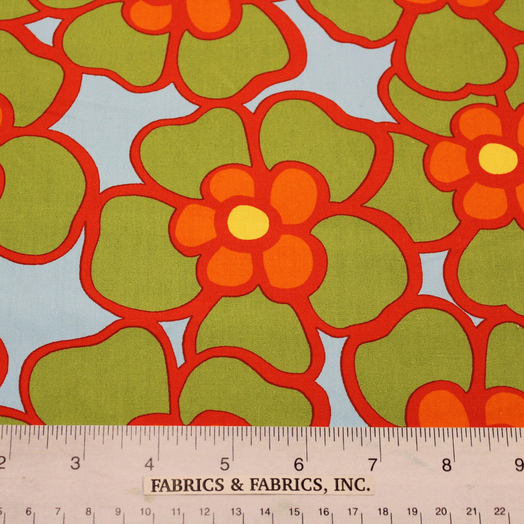 Floral Printed Cotton - Multicolor – Fabrics & Fabrics