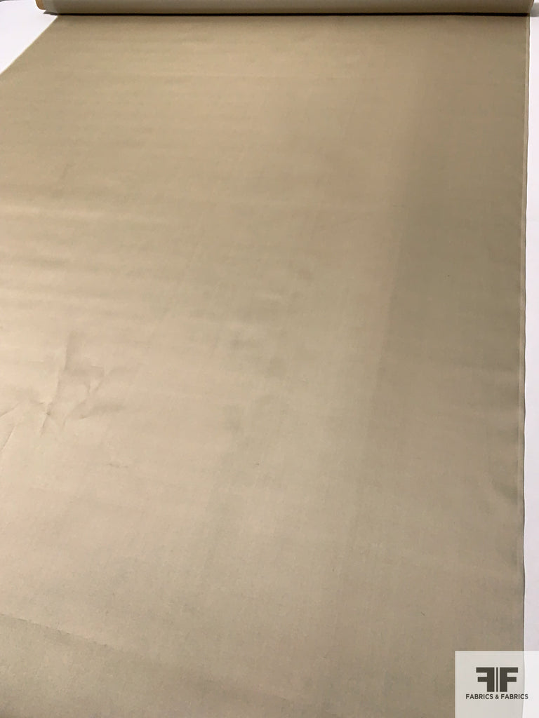 Solid Satin Faced Organza - Beige | FABRICS & FABRICS – Fabrics & Fabrics
