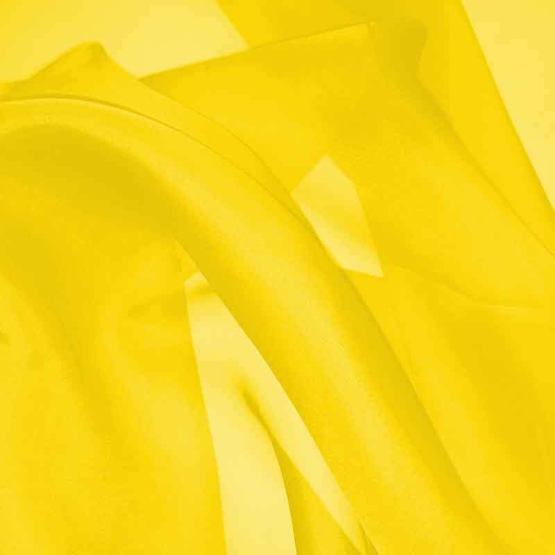 Yellow Silk Organza - Fabrics & Fabrics