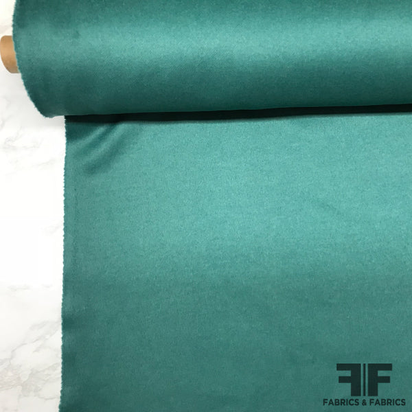 Double Faced Wool Coating - Jade – Fabrics & Fabrics