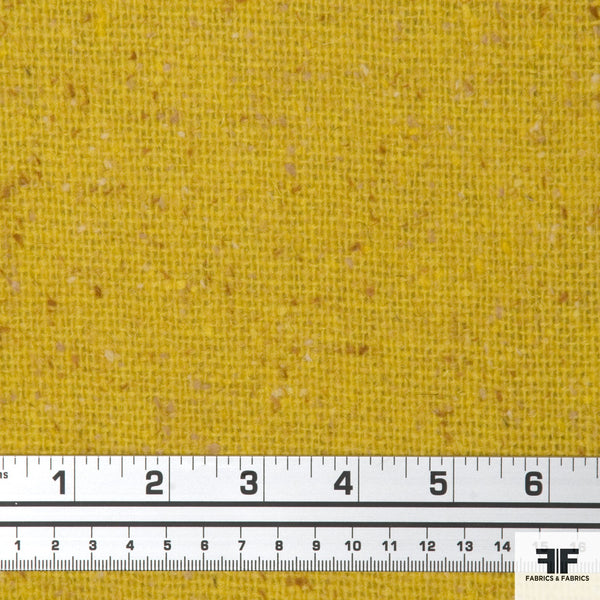 Yellow Wool Suiting - Fabrics & Fabrics